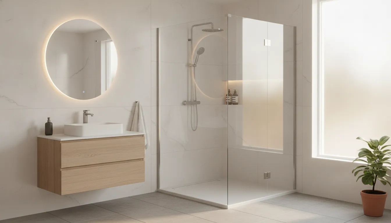 Shower Wall Panels: Stone, Quartz, Porcelain & Acrylic